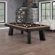 The Luna Pool Table 8ft; Walnut Mist