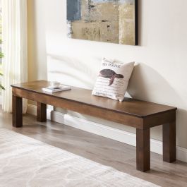 Imperial Storage Bench 76"; Whiskey